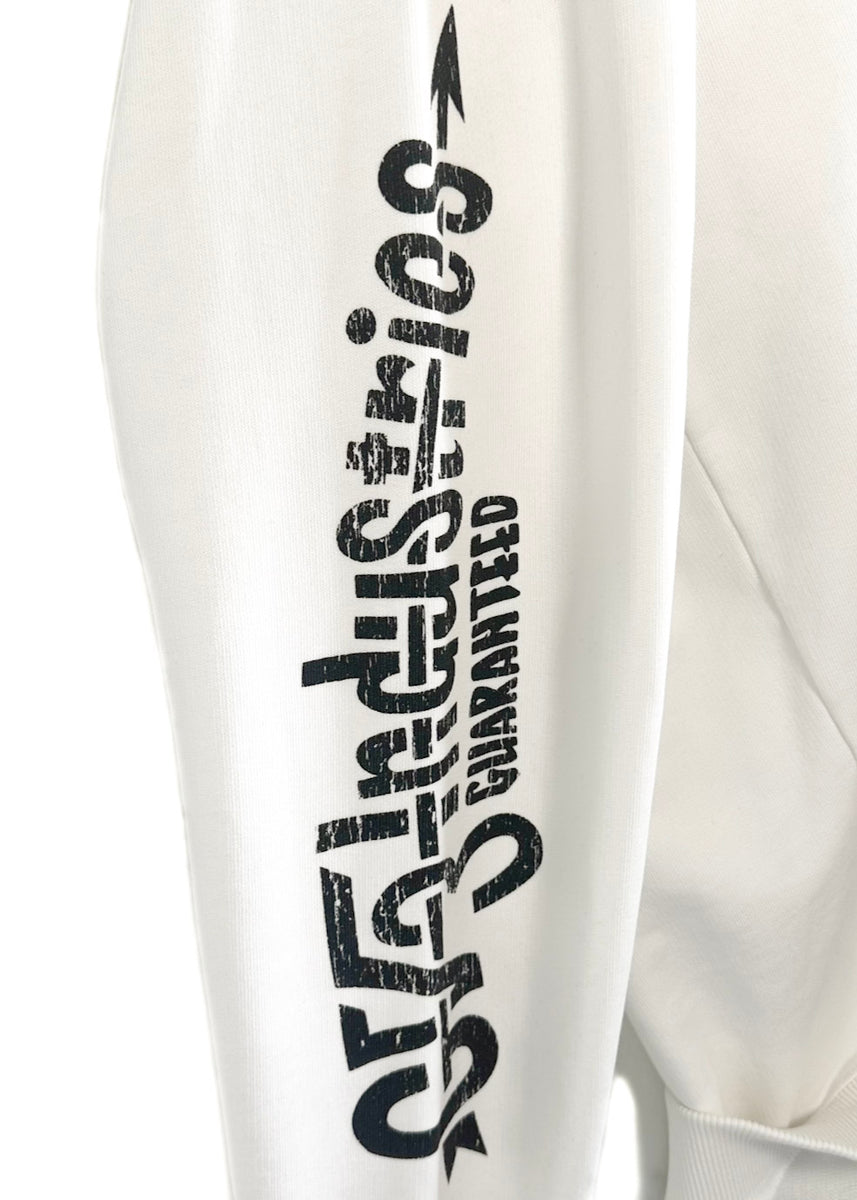 Givenchy GV3 Industries Logo Print Ivory Hoodie – Boutique LUC.S